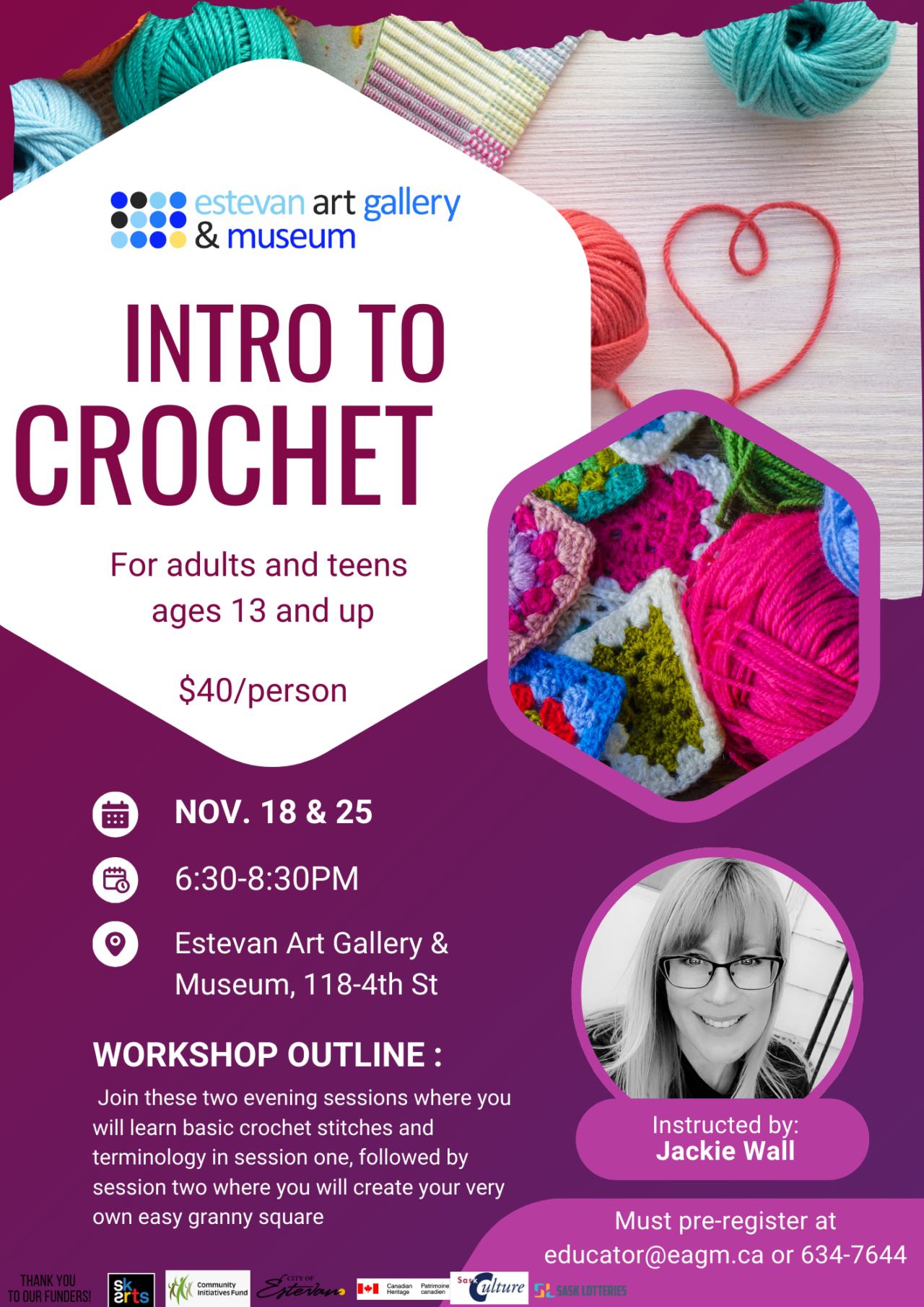 Programming - Estevan Art Gallery & Museum